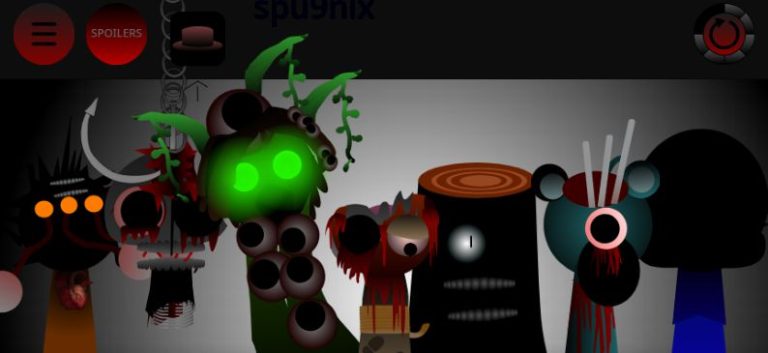 Sprunki Phase 5 Original Mod Free Play: Mix Beats in a Dark Horror ...